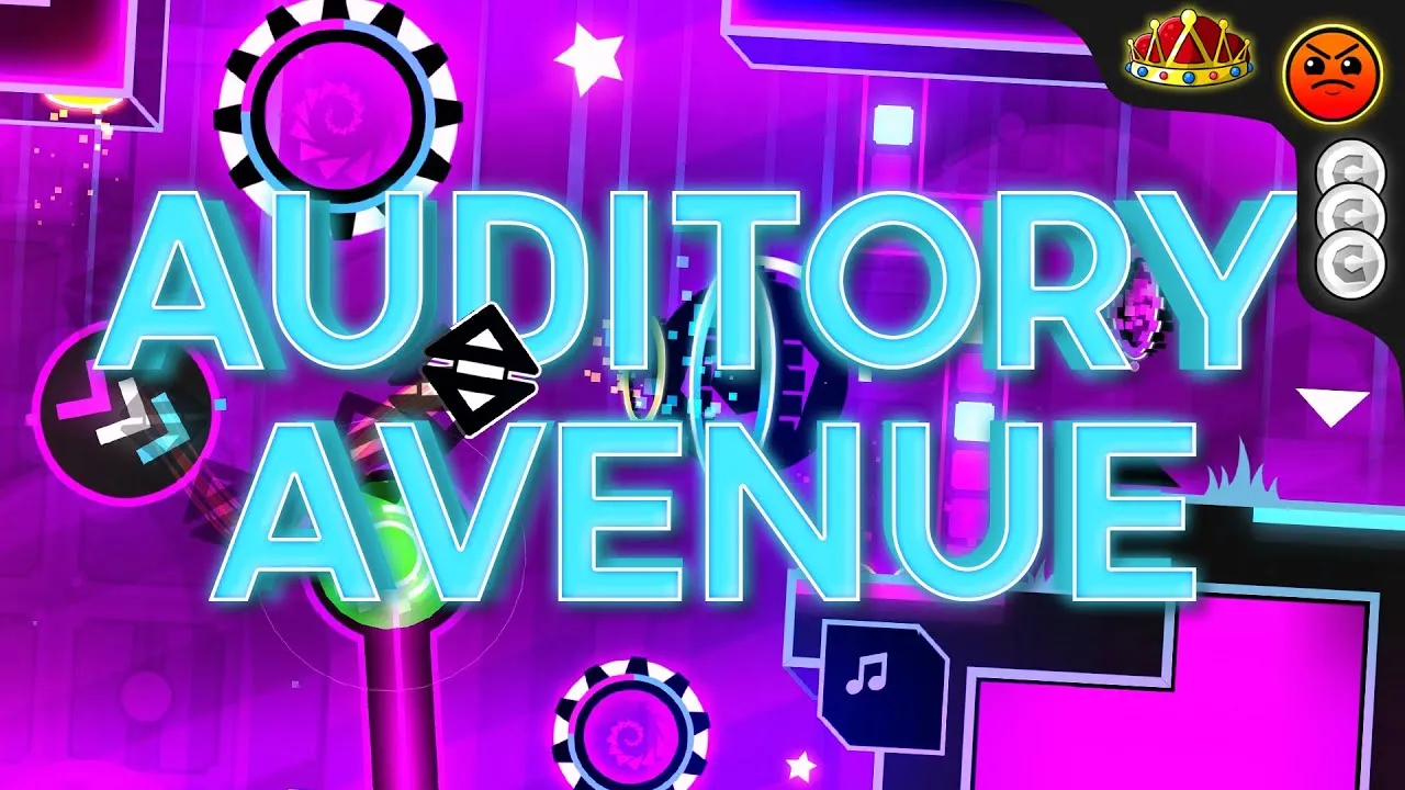 Geometry Dash Auditory Avenue - Play Online