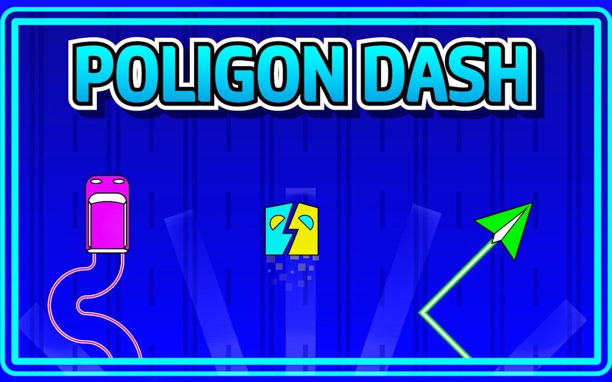 Poligon Dash - Geometry - Play Online